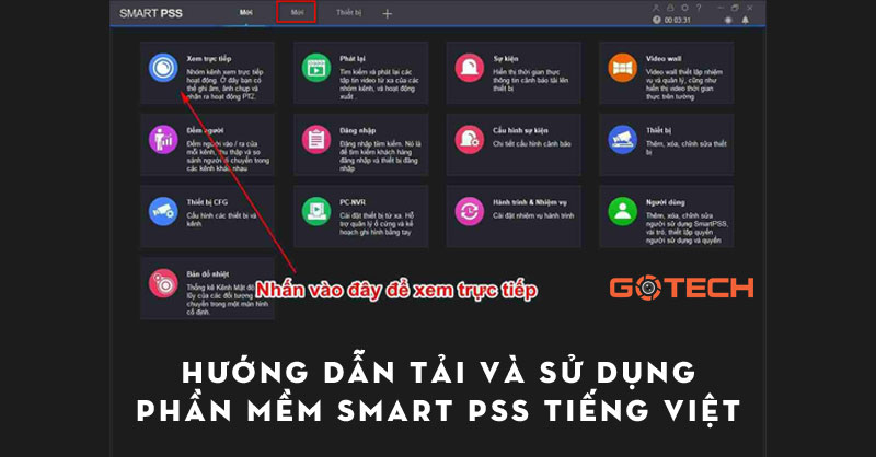 Hướng dẫn tải và sử dụng phần mềm Smart PSS Tiếng Việt | SkyCamera