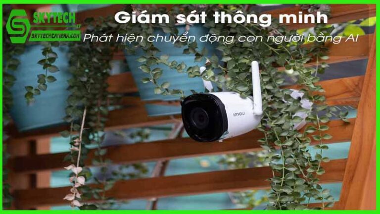 Sử dụng Camera Imou IPC-F22P để giám sát hành lang, sân vườn